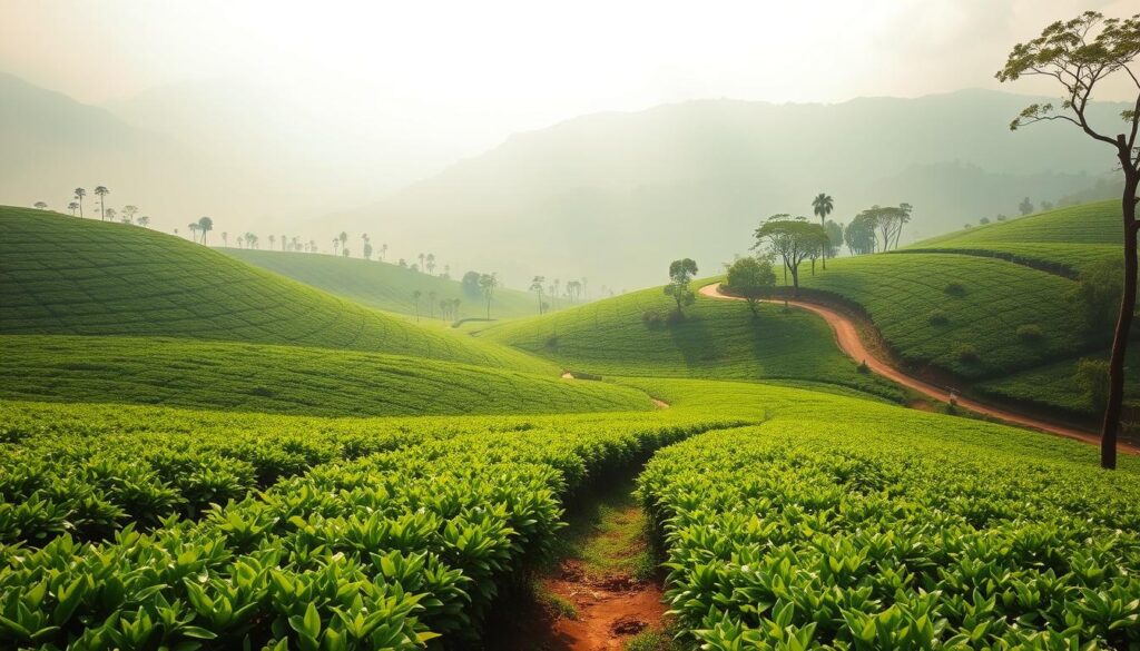 Menikmati Keindahan Kebun Teh di Indonesia